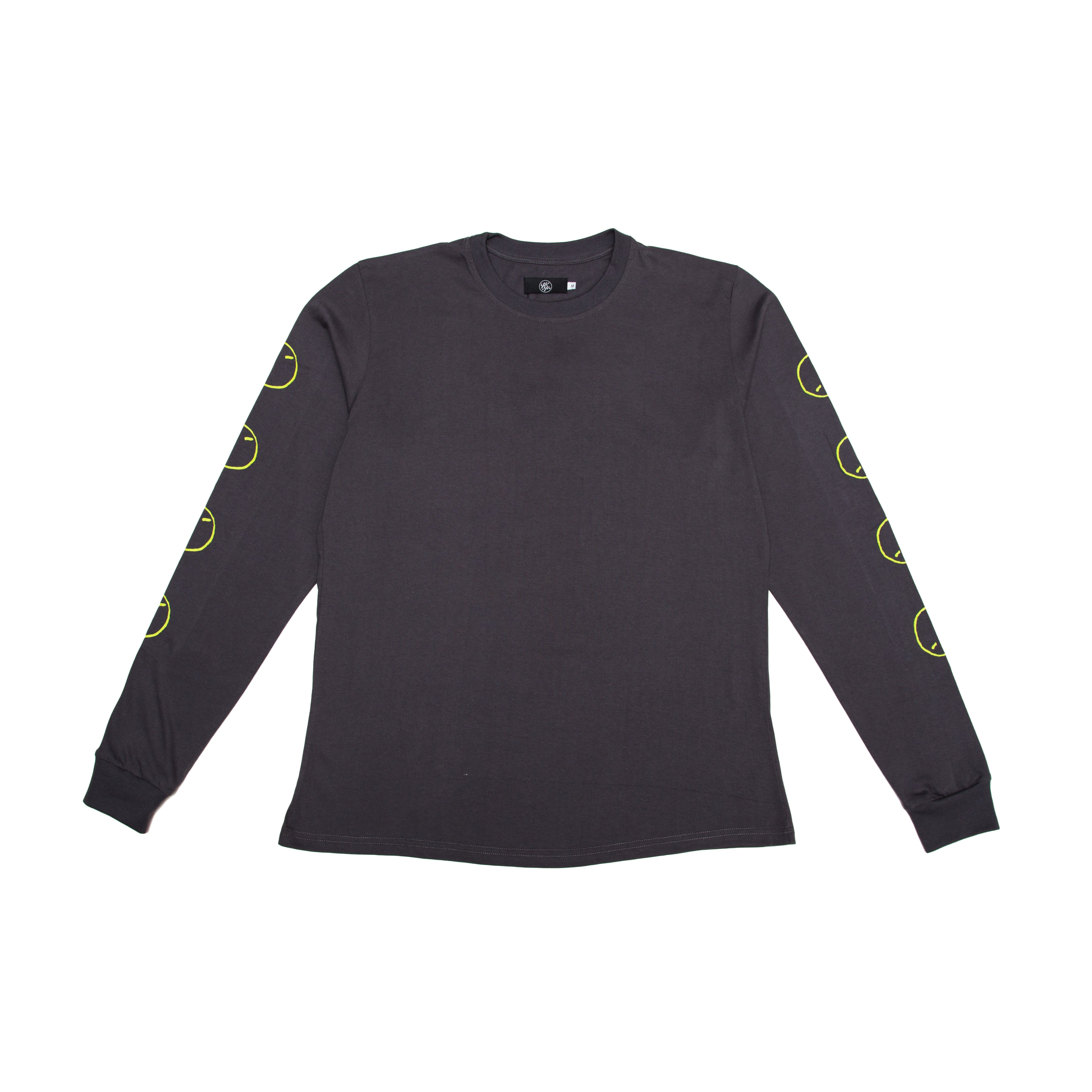 Sol Sol - Classic Logo Long Sleeve - Charcoal – Orphan Street Clothing Shop