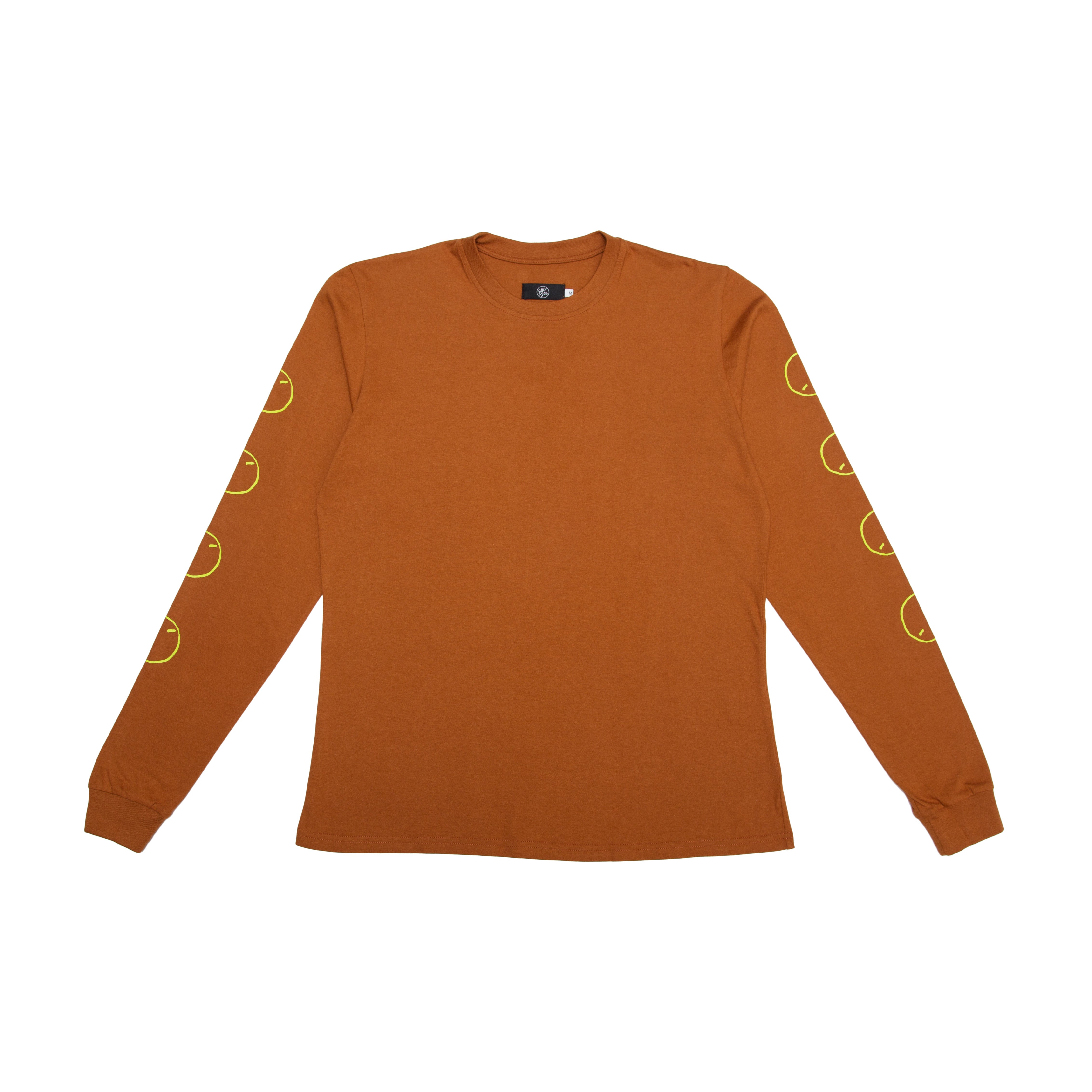 Sol Sol - Classic Logo Long Sleeve - Amber – Orphan Street Clothing Shop