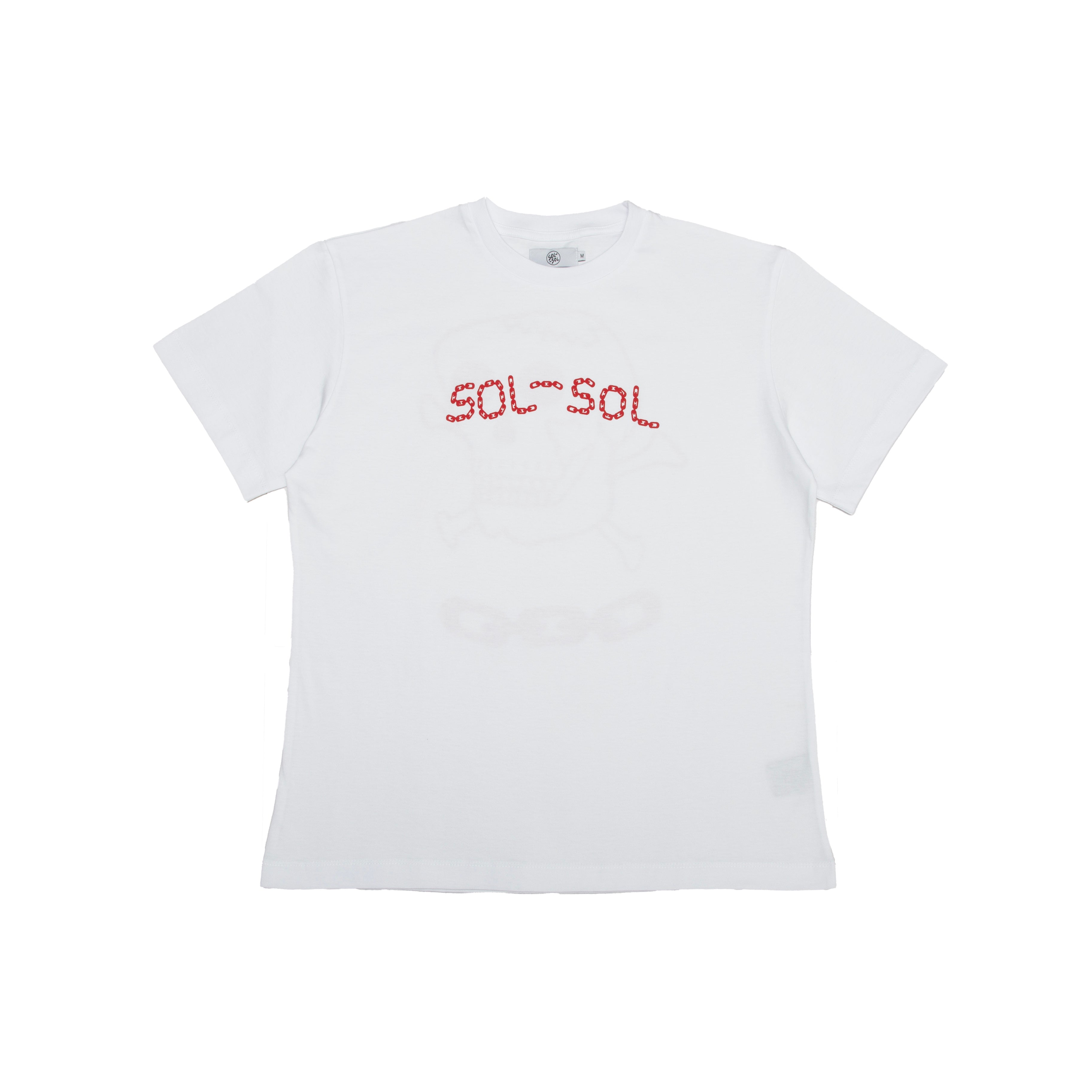 Sol Sol - Skull Chain T-Shirt - White – Orphan Street Clothing Shop